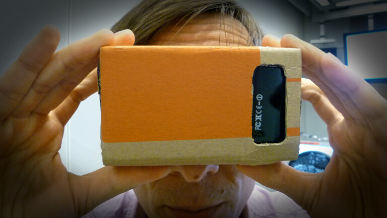Project Cardboard: Virtual-Reality-Brille aus Pappe · Dlf Nova